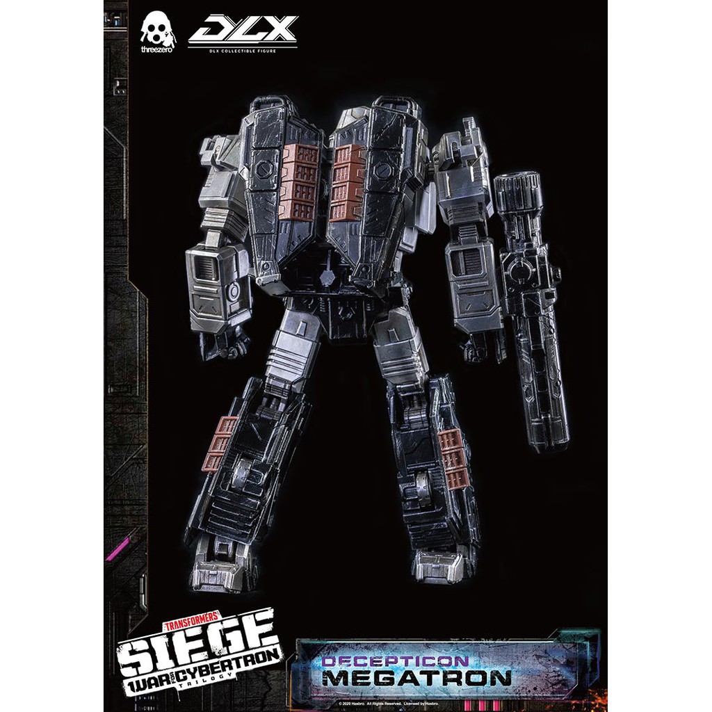 threeZero x HASBRO Transformers DLX Collectible Series Megatron War For ...