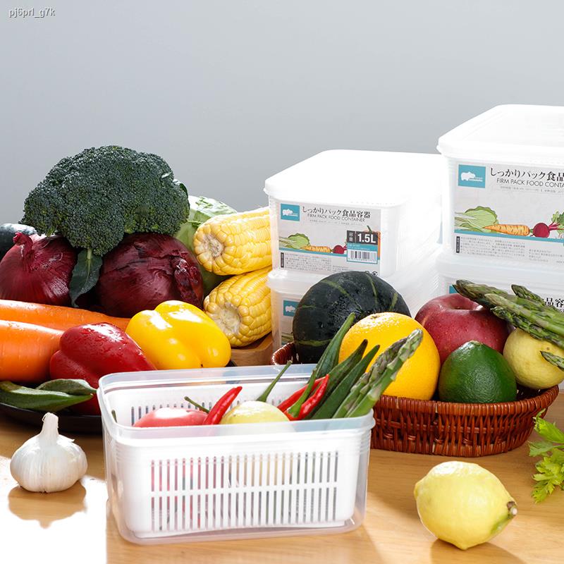 เตรียมจัดส่งญี่ปุ่น Fresh-Keeping Box ตู้เย็นพิเศษ drainable ผลไม้กล่อง ...