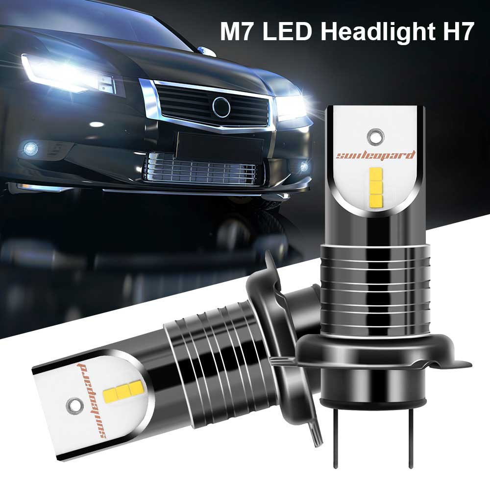 LED Headlight Conversion Kit Car Driving CSP Chips Light Super Bright ...