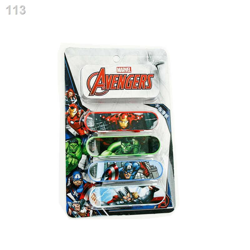 Marvel Avengers Finger Skateboard Toy Paddle Little Boy Children’s Mini ...