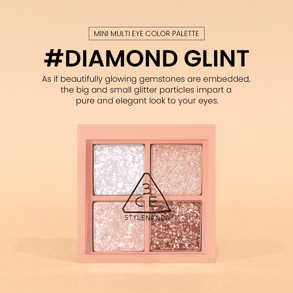 [3CE] Mini Multi Eye Color Palette 3.2g (10 Colors include New Color ...
