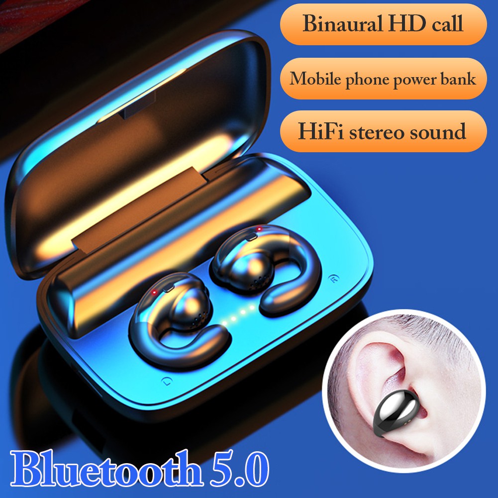 ღღ[Hot Sale] SI19 Original Fashion Bone Conduction Bluetooth Earphones ...