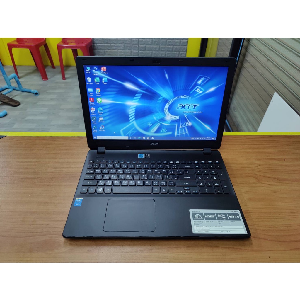 โน๊ตบุ๊ค Acer ES1-571 คอร์ i3 จอใหญ่ พร้อมใช้งาน | Shopee Thailand