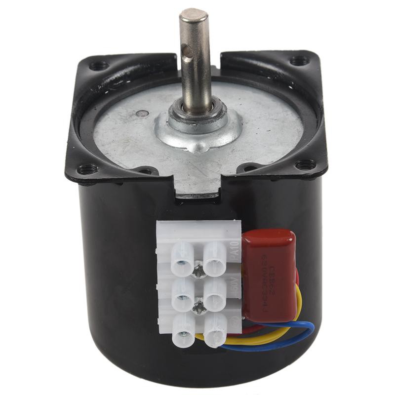 Synchronized gearbox motor rod diameter 7mm AC 220V 2.5RPM T1 ...