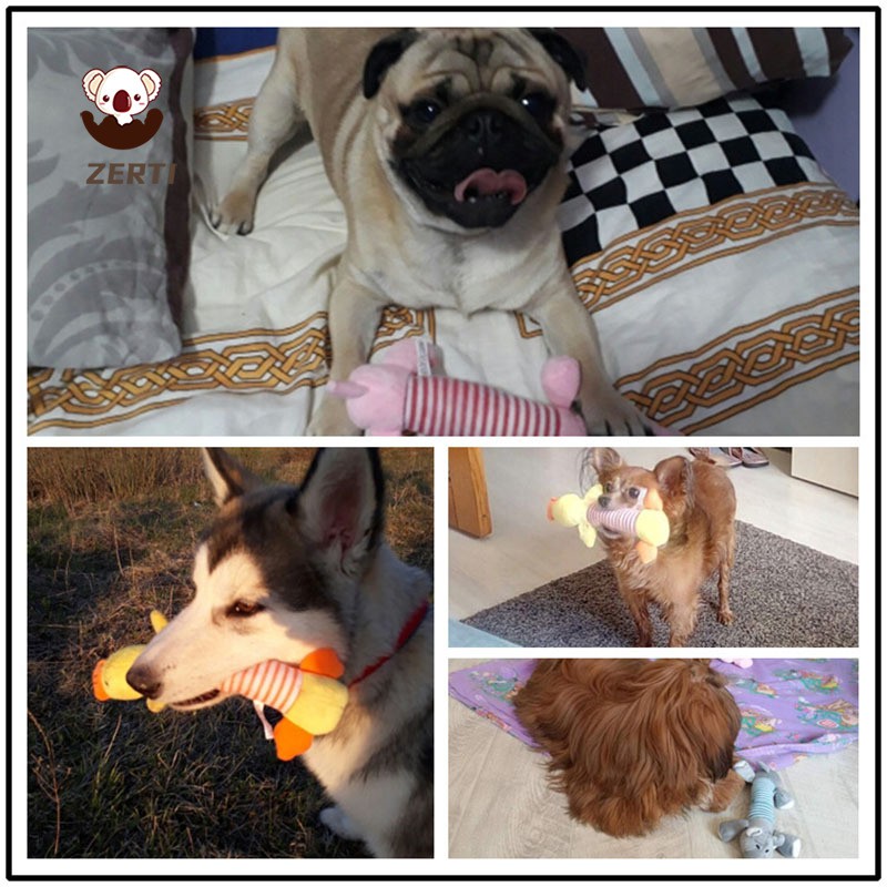 Zerti ของเล่นตุ๊กตาช้าง / เป็ด / หมู - zerti.th - ThaiPick