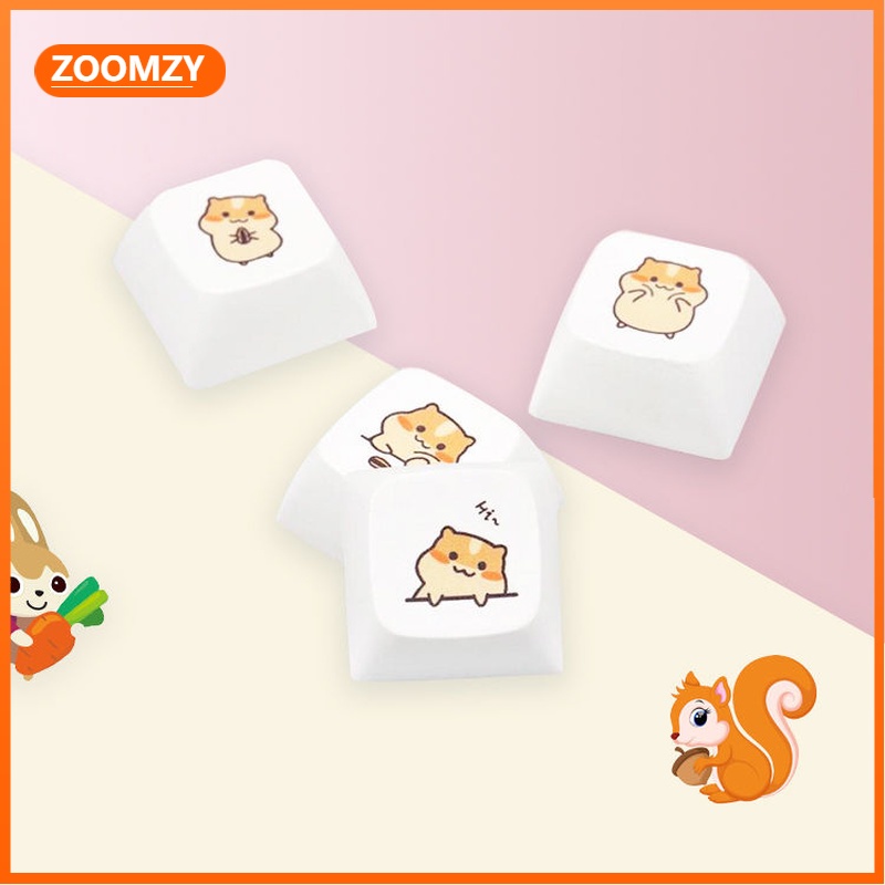 Small hamster keycap XDA profile XDA โปรไฟล์ PBT Dye-sublimation ...