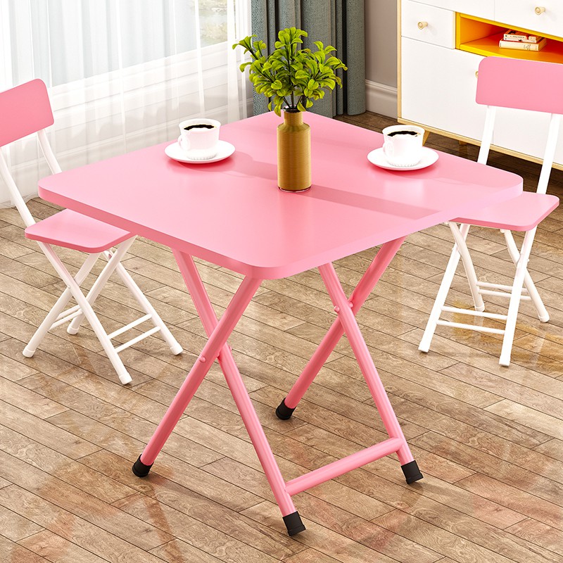 The folding table family table small portable table outdoor BBQ table ...