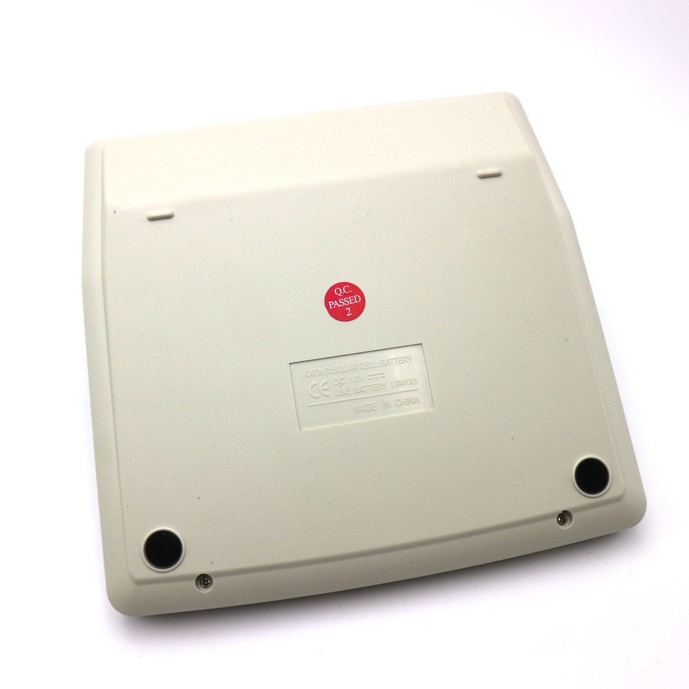 Calculator เครื่องคิดเลข B1086 สีขาว เครื่องคิดเลขตั้งโต๊ะ ใช้ถ่านและ ...