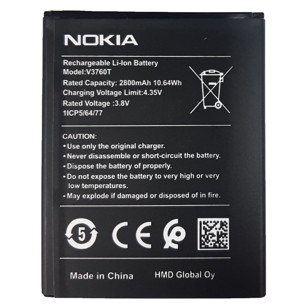 แบตเตอรี่ Nokia C2 (2020) TA-1204 (V3760T) รับประกัน 3 เดือน แบต Nokia ...