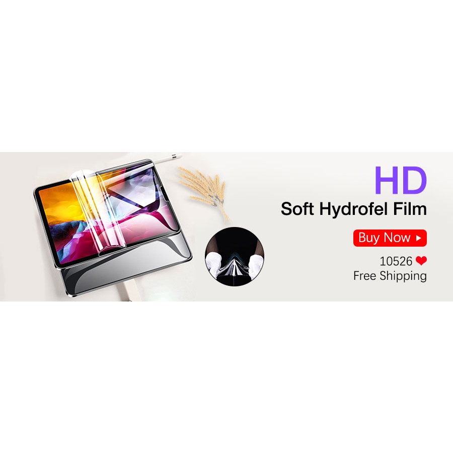 iPad2cs Hydrogel Film For Iad ro 11 12.9 10.2 10.5 2021 Screen rotector ...