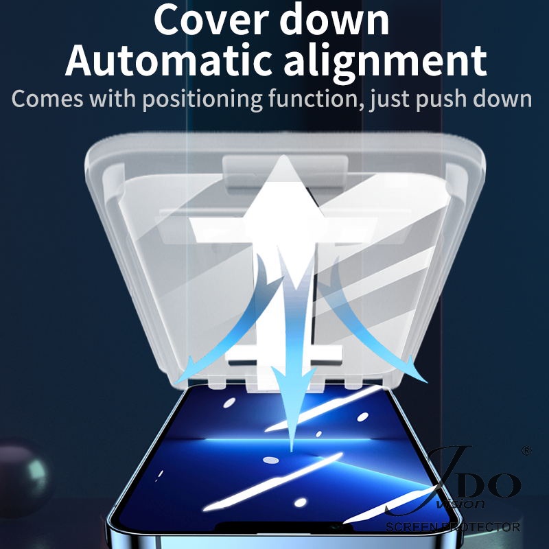 ฟิล์มกระจกเต็มจอ for iphone 13Promax 1313pro 12 pro max พร้อมบล็อคติด ...