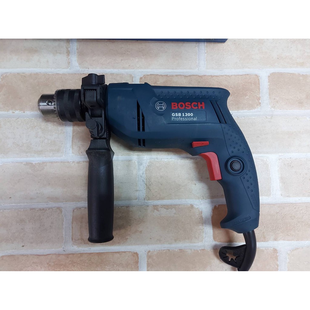 BOSCH GSB 1300 สว่านกระแทก 13 มม. (ฟ้า) - ppp.tools - ThaiPick