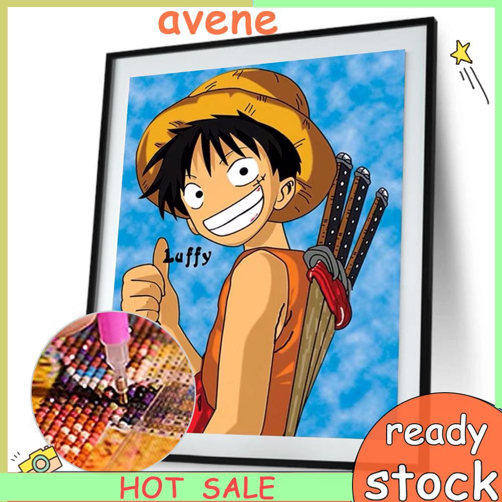 ชุดงานปักครอสติชเม็ดบีดทรงเพชร 5 D Diy รูปการ์ตูน Sea Poacher Anime ...