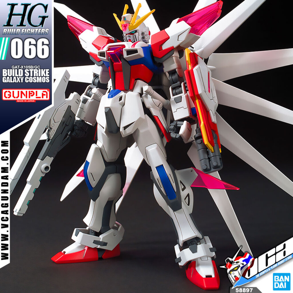 BANDAI GUNPLA HIGH GRADE HG 1/144 BUILD STRIKE GALAXY COSMOS โมเดล กัน ...