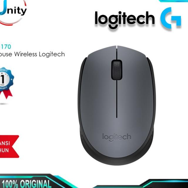 Logitech M170 เมาส์ไร้สาย Logitech USB แล็ปท็อป PC ของแท้ Logitech ZGE ...