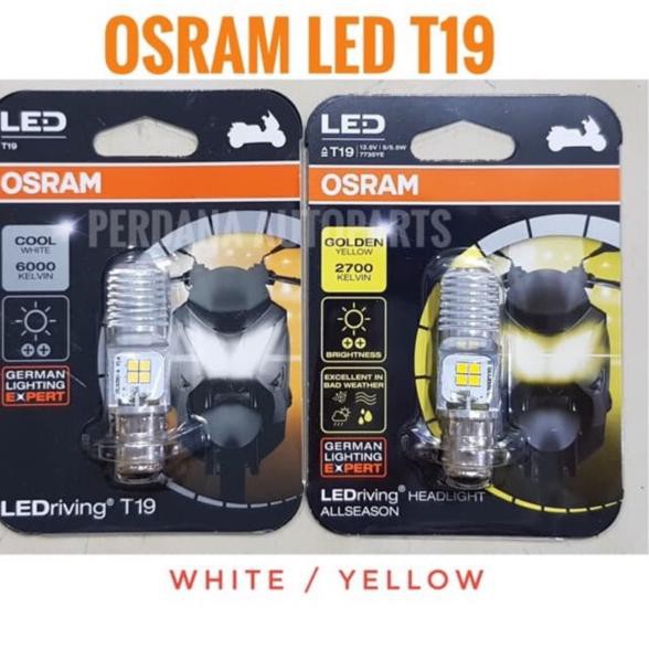Ei T19 Osram หลอดไฟ Led 12v H6 M5 K1 สีขาว - 7735cw - 1 ชิ้นสําหรับรถจักรยานยนต์ - 7wu3uavf7t ...