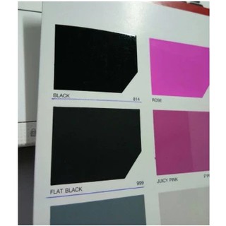 TOA Glipton สีน้ำมันทาเคลือบเหล็กและไม้ ชนิดด้าน F888 สีดำ Board Black ...