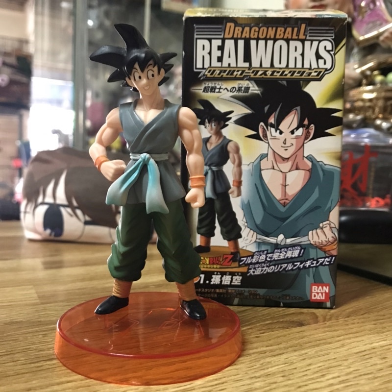 BANDAI Dragon Ball Z Real Works Trading Figure Son Gokou - bonbon.richy ...