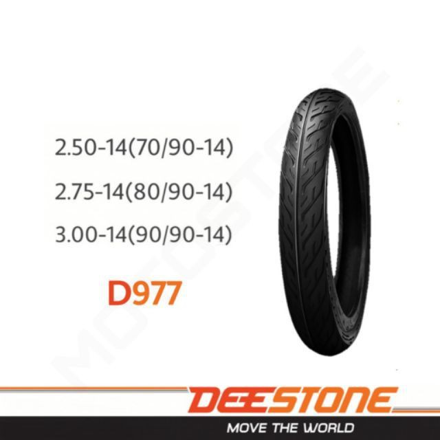 ﺴDEESTONE ยางนอก ดีสโตน ลายไฟ D977 ขอบ 17 และ 14 - 3x2naj2kpr - ThaiPick