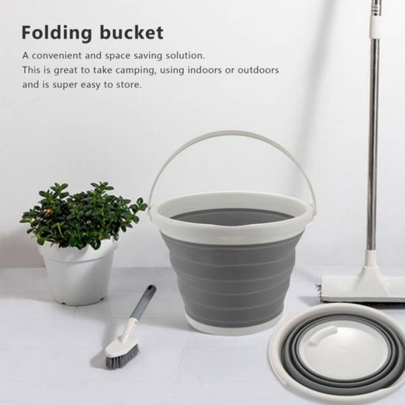 Foldable Bucket Portable Collapsible Folding Pail Car Washing ...