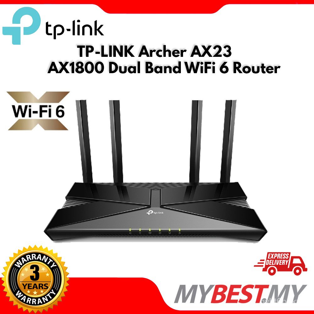 2021TP-LINK Archer AX23 AX1800 Dual Band WiFi 6 Router For ...