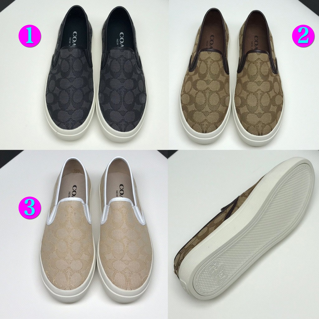 Sepatu Flat Model Coach Original - pengyi1.th - ThaiPick
