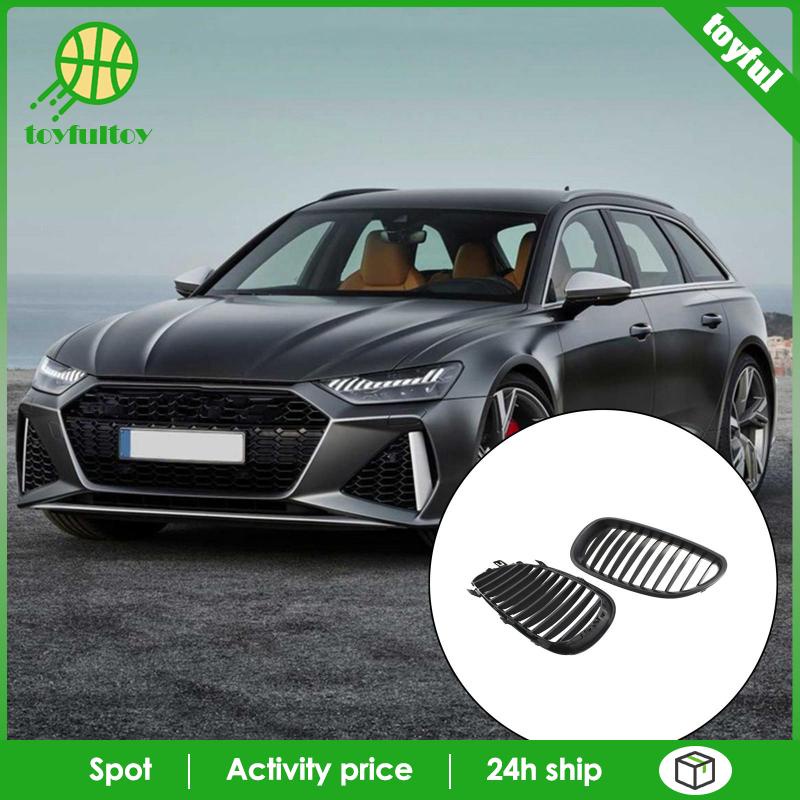 M2-Toy] 2Pcs Front Kidney Grille Matte Black Fit for BMW E60 E61 ...