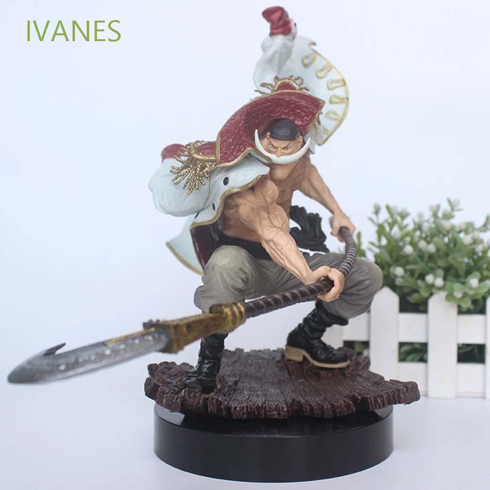 IVANES Japanese Monkey D Luffy Figure Models Action Figures WHITE BEARD ...