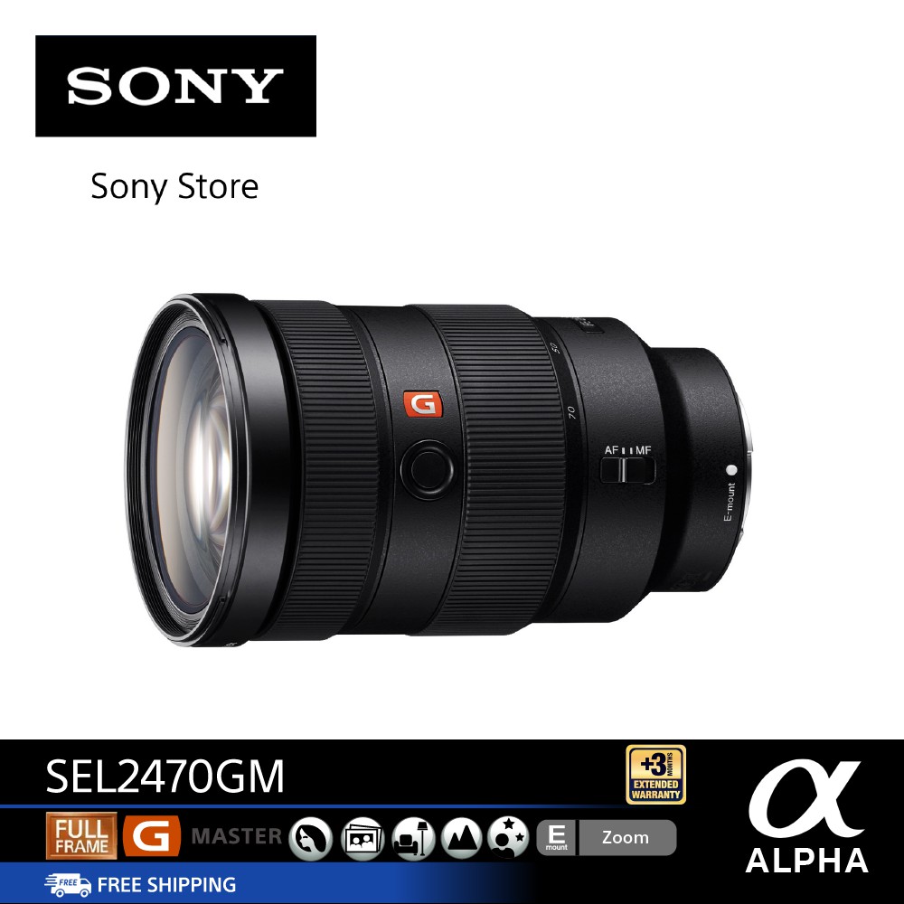 จัดส่งที่รวดเร็วSONY SEL2470GM G Master Lens Full Frame Mid-range ...