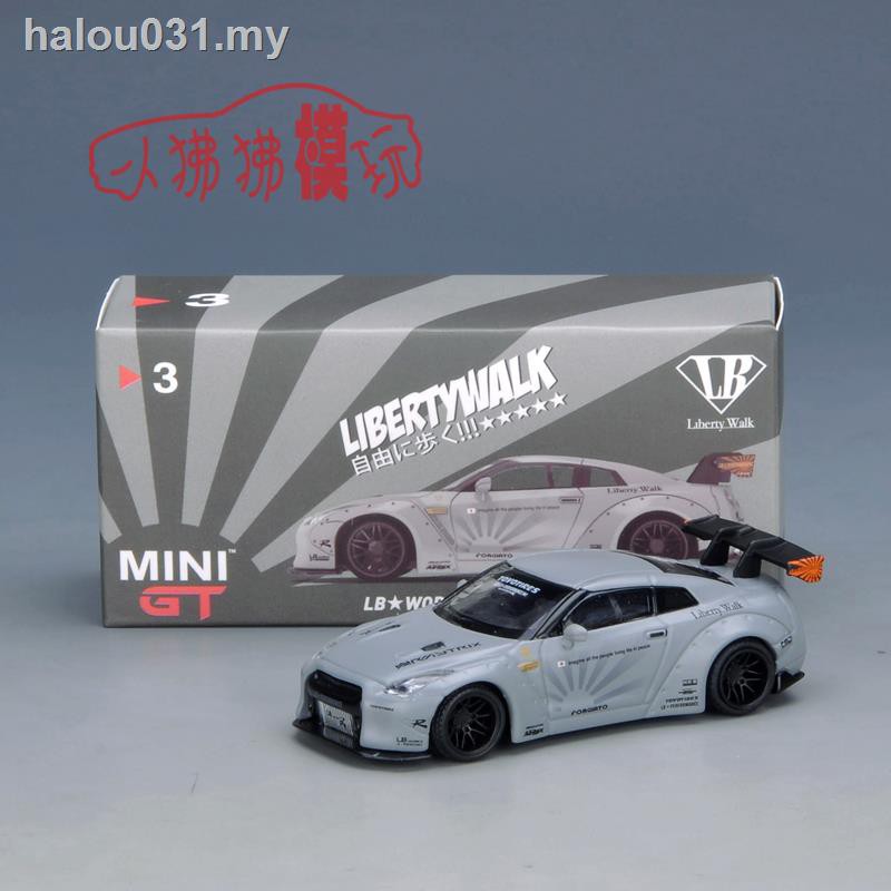 ready stock MINIGT Spot MINI GT 164 LB Widebody GTR Nissan GT-R R35 ...