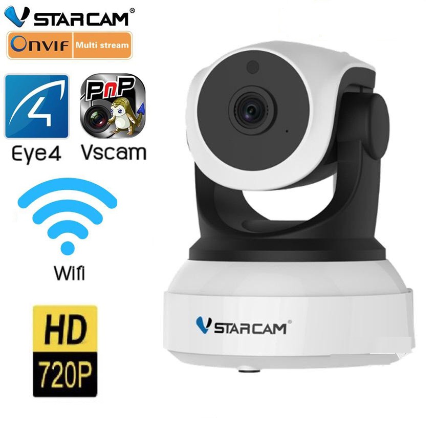 TNA SHOP กล้องวงจรปิดไร้สาย VStarCam C7824 WiFi IP Camera 720P (1ล้าน) มี IR สว่างในที่มืด ของ ...