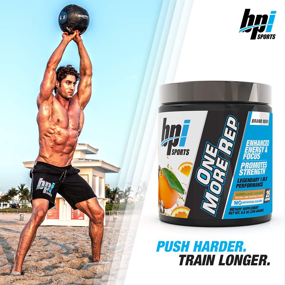 BPI One More Rep (25Servings) Pre Workout พรีเวิร์คเอาท์ เพิ่มพละกำลัง ...