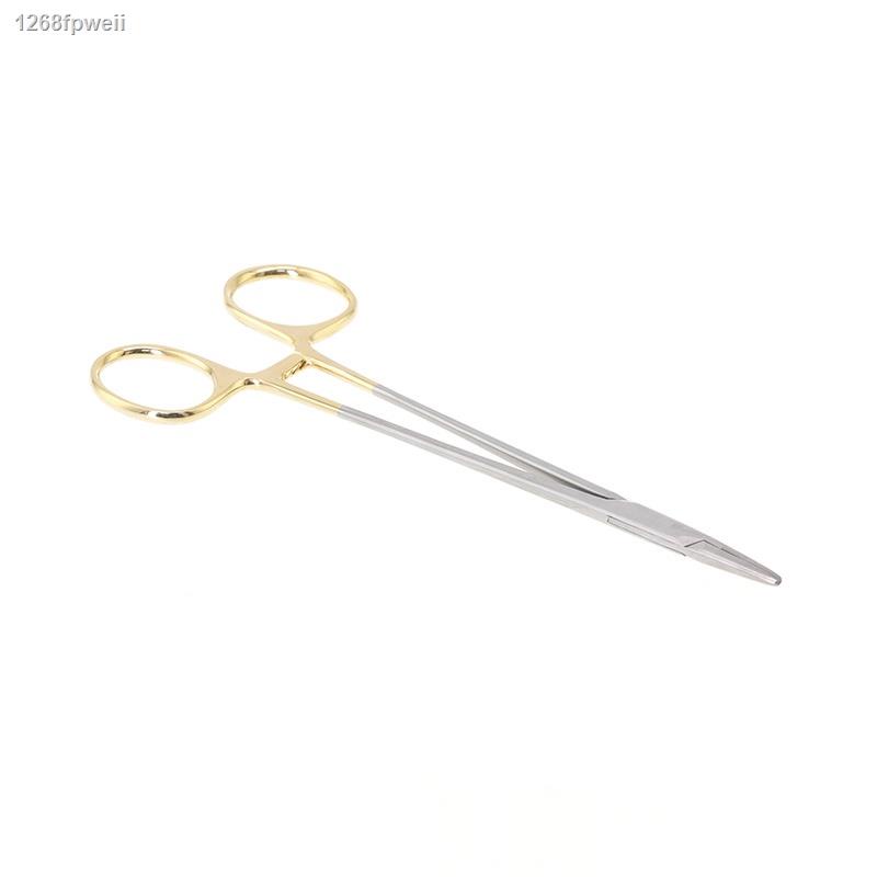 affordablepriceDental Needle Holder 12cm14cm16cm Beauty Gold Handle TC ...