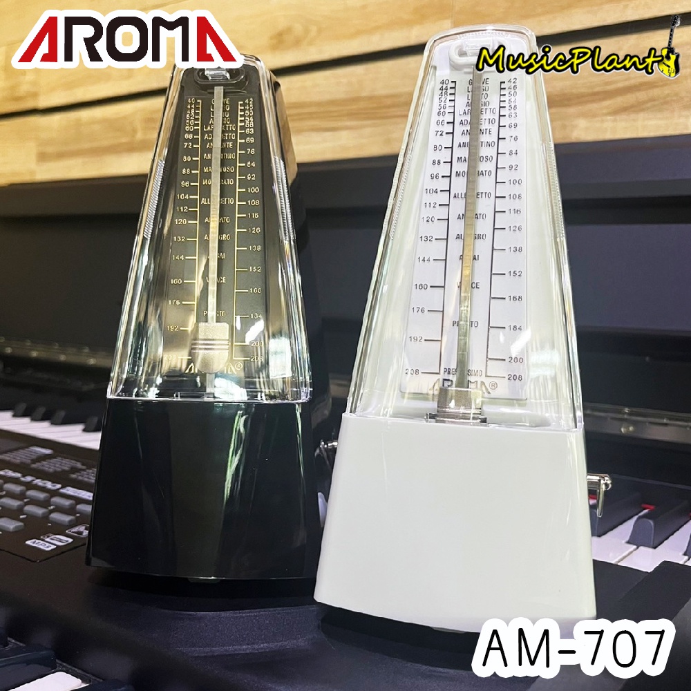 Aroma Metronome เมโทรนอม เครื่องให้จังหวะ รุ่น AM-707 BK - musicplant - ThaiPick