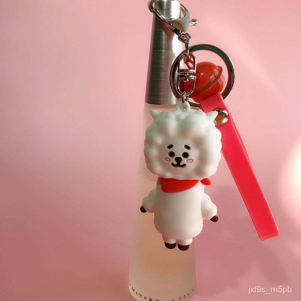 Yhw6 BTS Keychain Korea Large KPOP Bangtan Boys Bt21 Keychain Cute ARMY ...