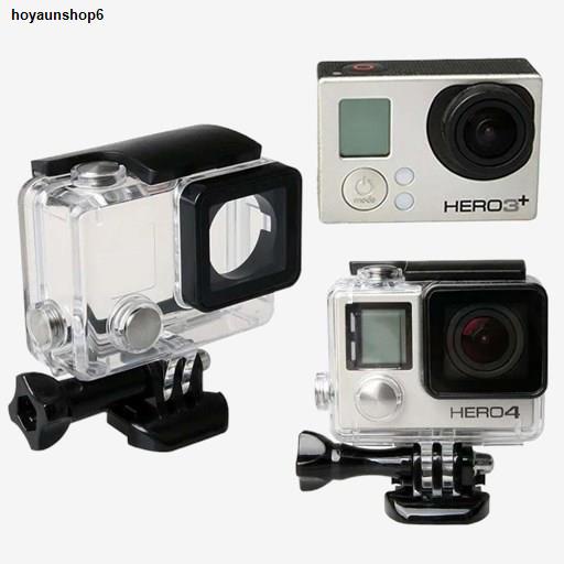 จัดส่งจากประเทศไทย45m Underwater Housing Case Waterproof Protective Cover for GoPro Hero 43 เคส ...
