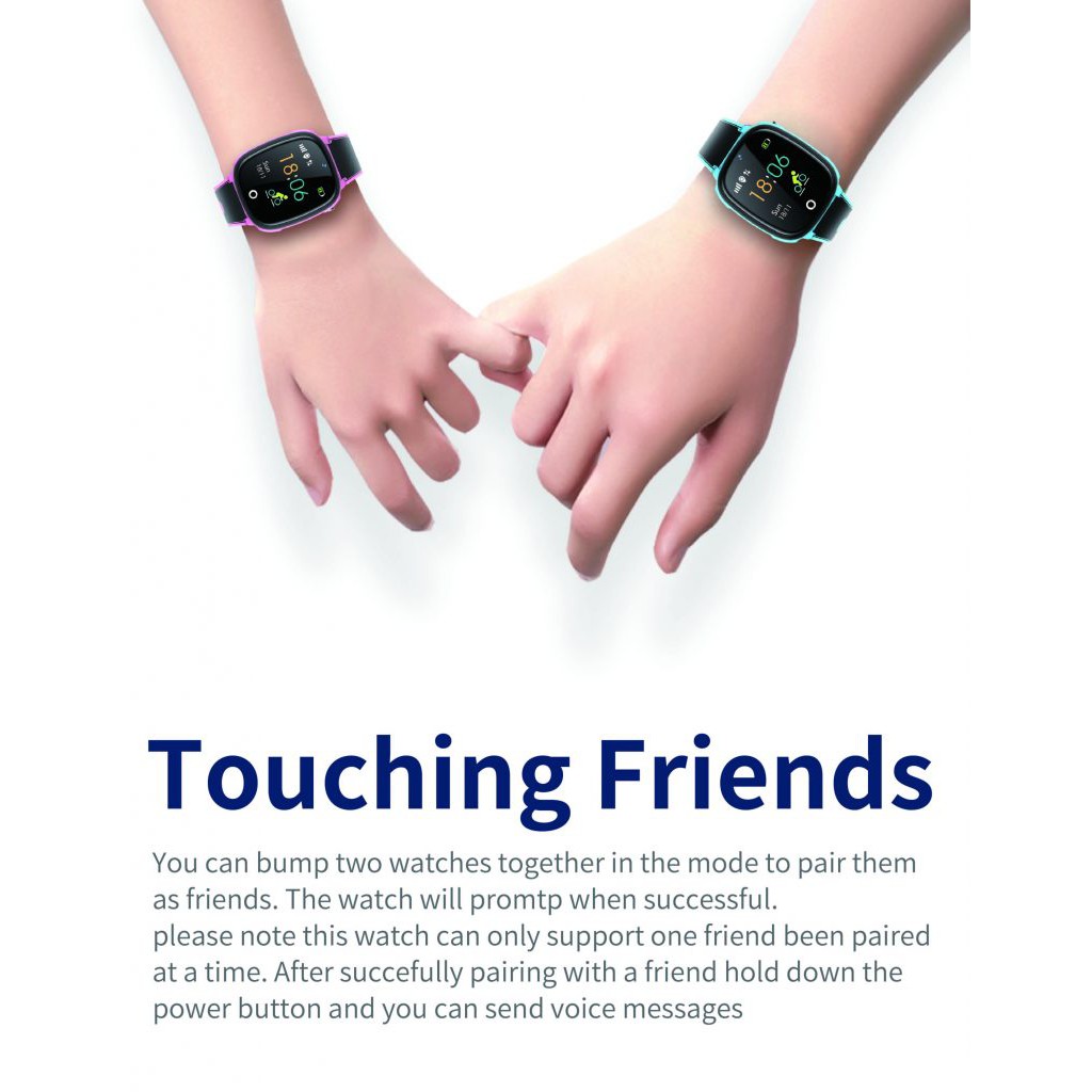 นาฬิกาเด็ก HW11 เมนูภาษาไทย ใส่ซิม โทรฯได้ กันน้ำ IP67 GPS แท้ ติดตามตำแหน่งตรงกว่าทุกรุ่น ...