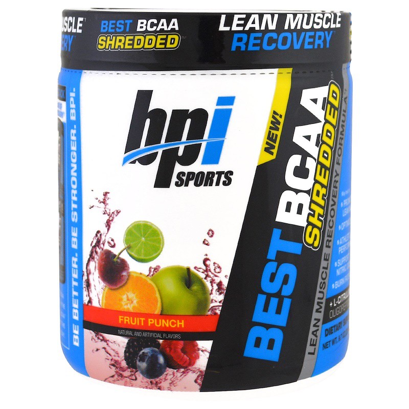 BPI Best BCAA Shredded (25Servings) สูตรฟื้นฟูกล้ามเนื้อลีนๆ - muscle ...