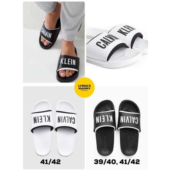 [ของแท้] รองเท้าแตะ Calvin Klein Slides - ck_by_lyndas_mammy - ThaiPick