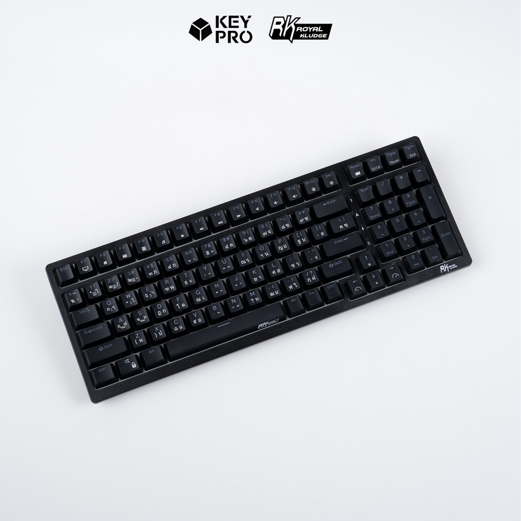 ประกันไทย คีย์บอร์ด Royal Kludge RK98 รุ่น 3 โหมด 2.4gHz Bluetooth RGB Hotswap Mechanical ...