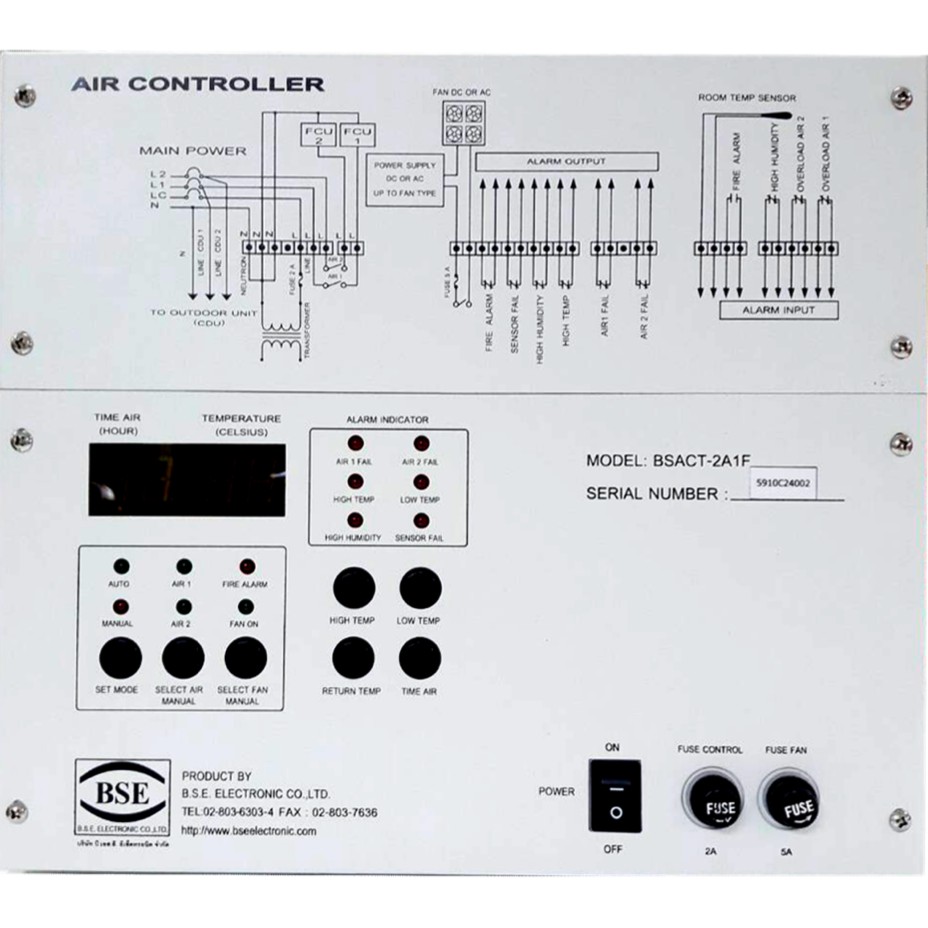 แอร์คอนโทรล/คอนโทรลแอร์/Air Conditioner Controller/อุปกรณ์ควบคุมระบบการ ...