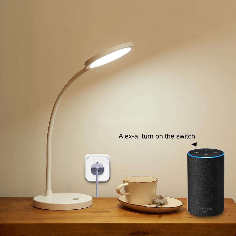 2PCS Mini Smart WiFi Socket EU Type F Remote Control by Smart Phone ...