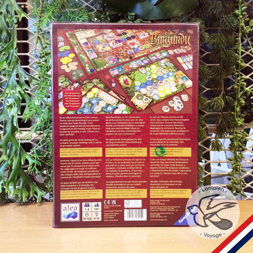 Castles of Burgundy 20th Anniversary Edition The Dice Game The Card ...