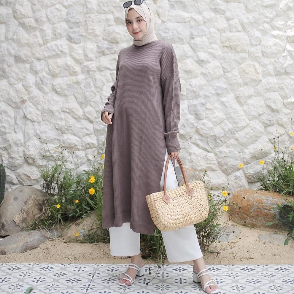 Syani เสื้อถักนิตติ้ง เสื้อถักมุสลิม เสื้อถักมุสลิม (ART. G2965 ...