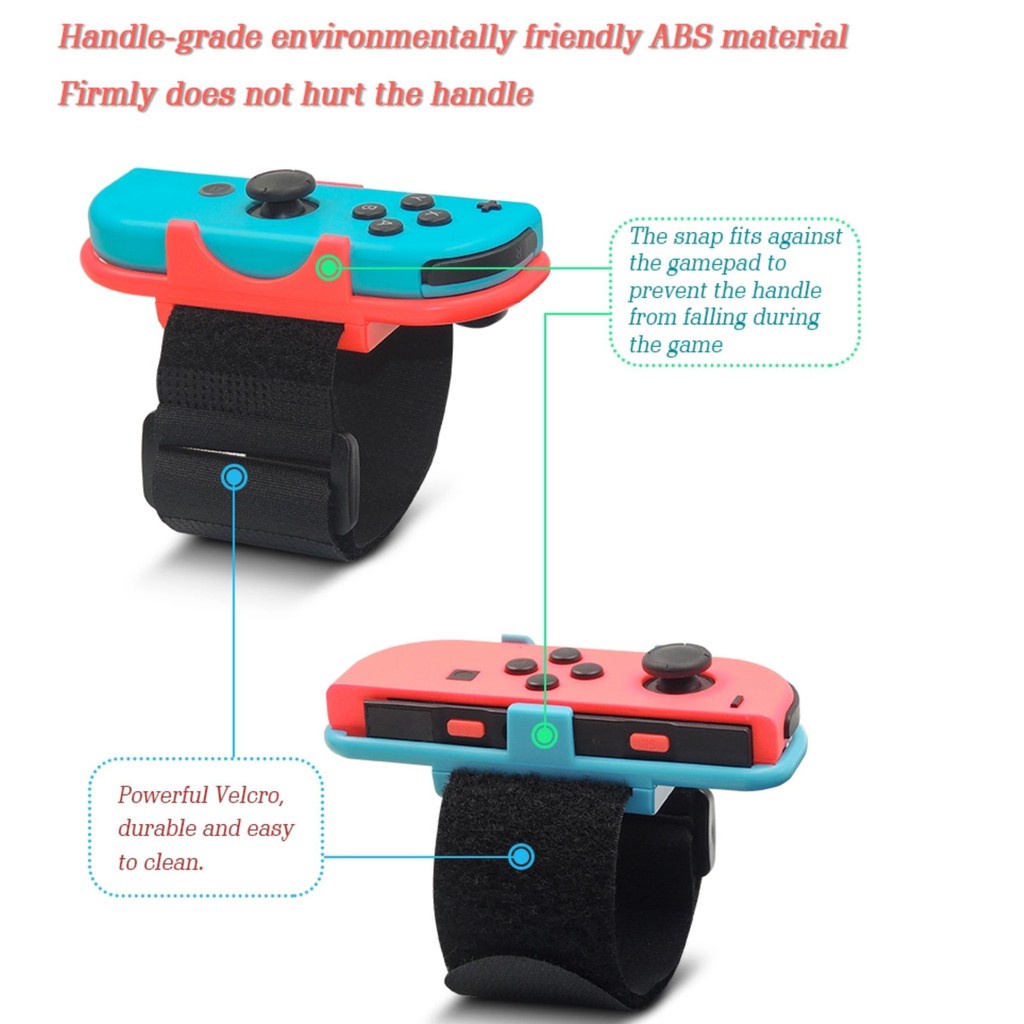 iplay Switch Wrist Band Armband for Nintendo Switch Joy-Con Controller ...