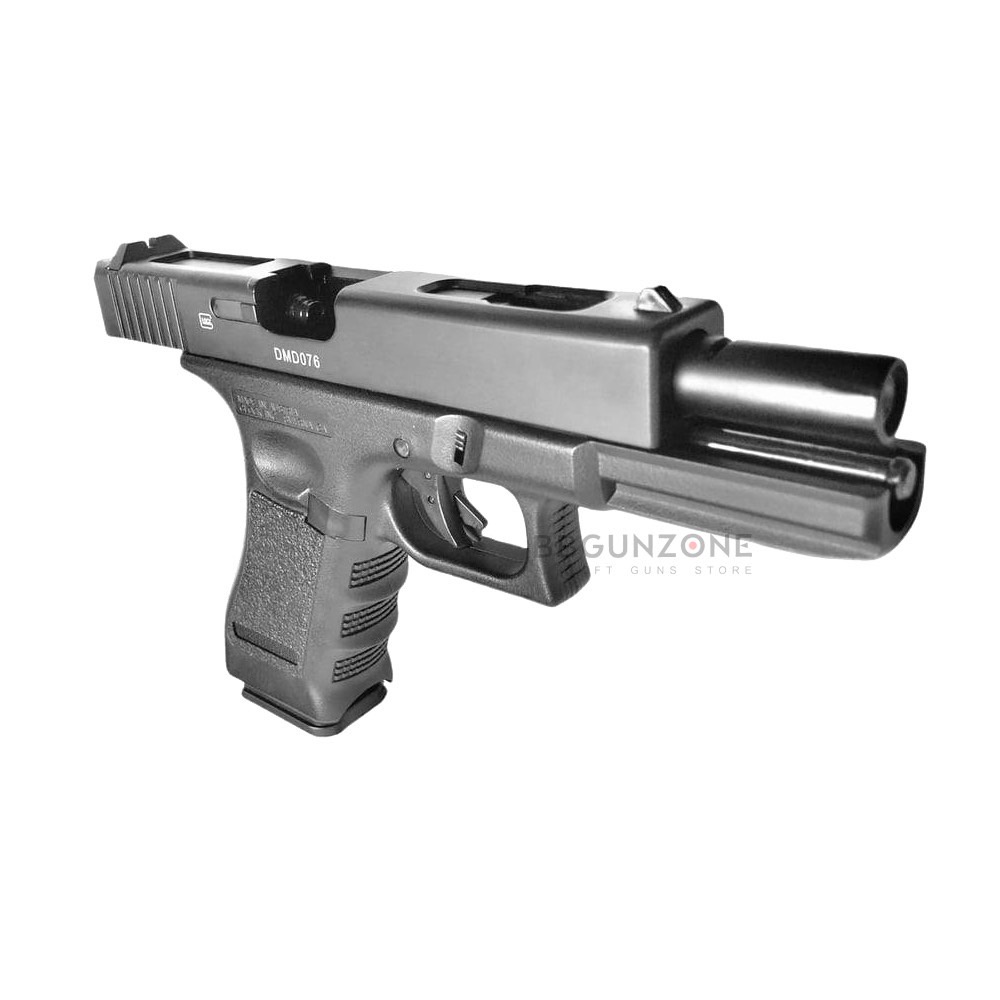 ของเล่น บีบี Double Bell 774C Glock 18C full auto (ชุดพร้อมเล่น) แรง 300 FPS อุปกรณ์พร้อมเล่น ...