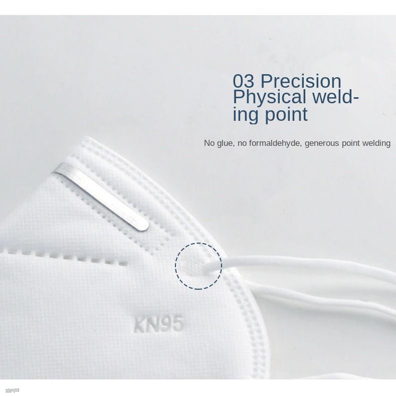 ♣kn95 face medical mask 50pcs/100pcs, 5 layer protective double-layer ...