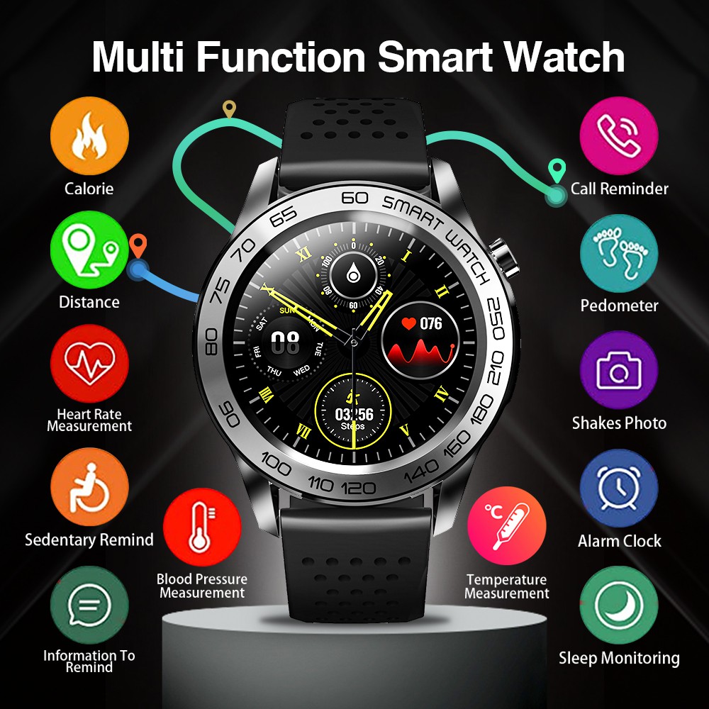 GPS track 2021 smart watch Temperature multiple sport mode Intelligent ...