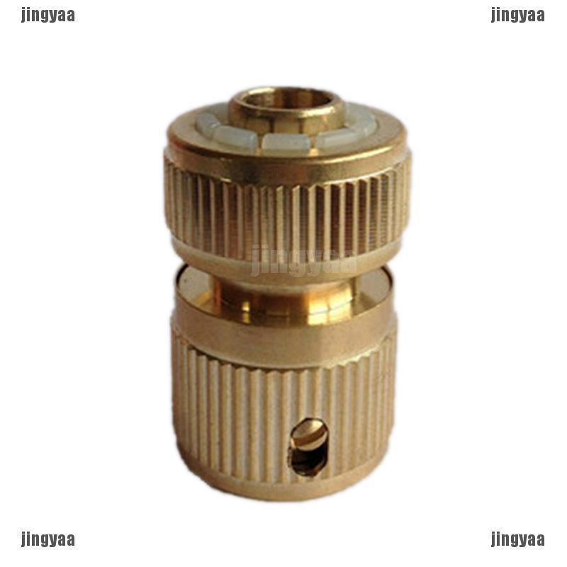 YS Brass Auto Water Guide Quick Fit Female Hose Pipe Connector Hoselock ...