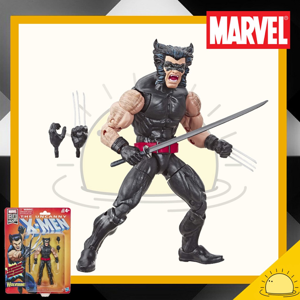 Marvel Retro Fan Figure Collection Wolverine (X-Men) 6 Inch - hasbroth ...